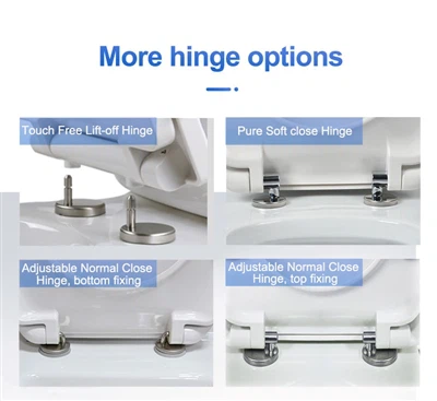 what are the different types of toilet seat fittings - Knowledge